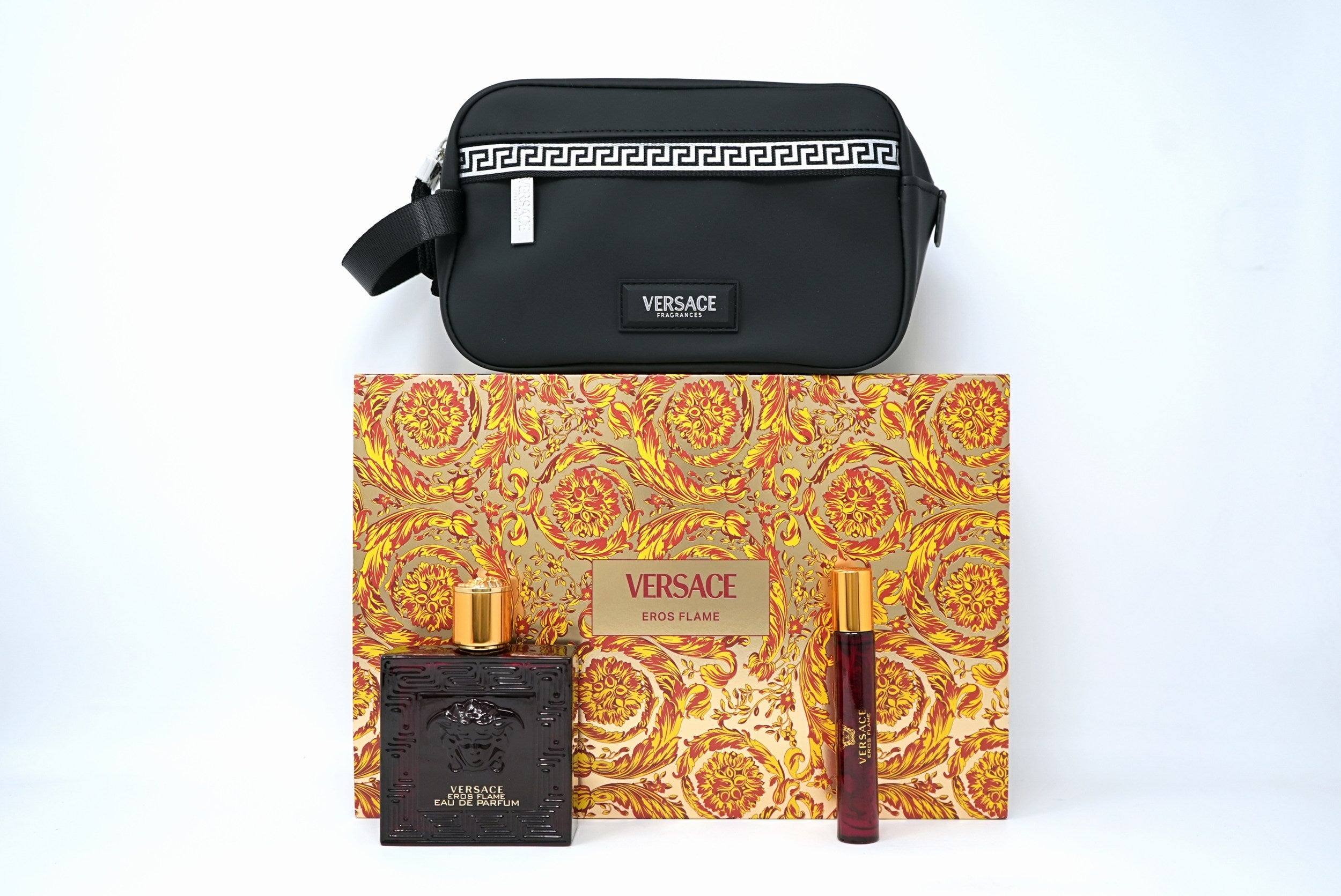 Versace Eros Flame Cologne Gift Set for Men | Perfume Gallery